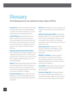 The RTLS guide Real Time Tracking - what you need to know about rtls | PDF