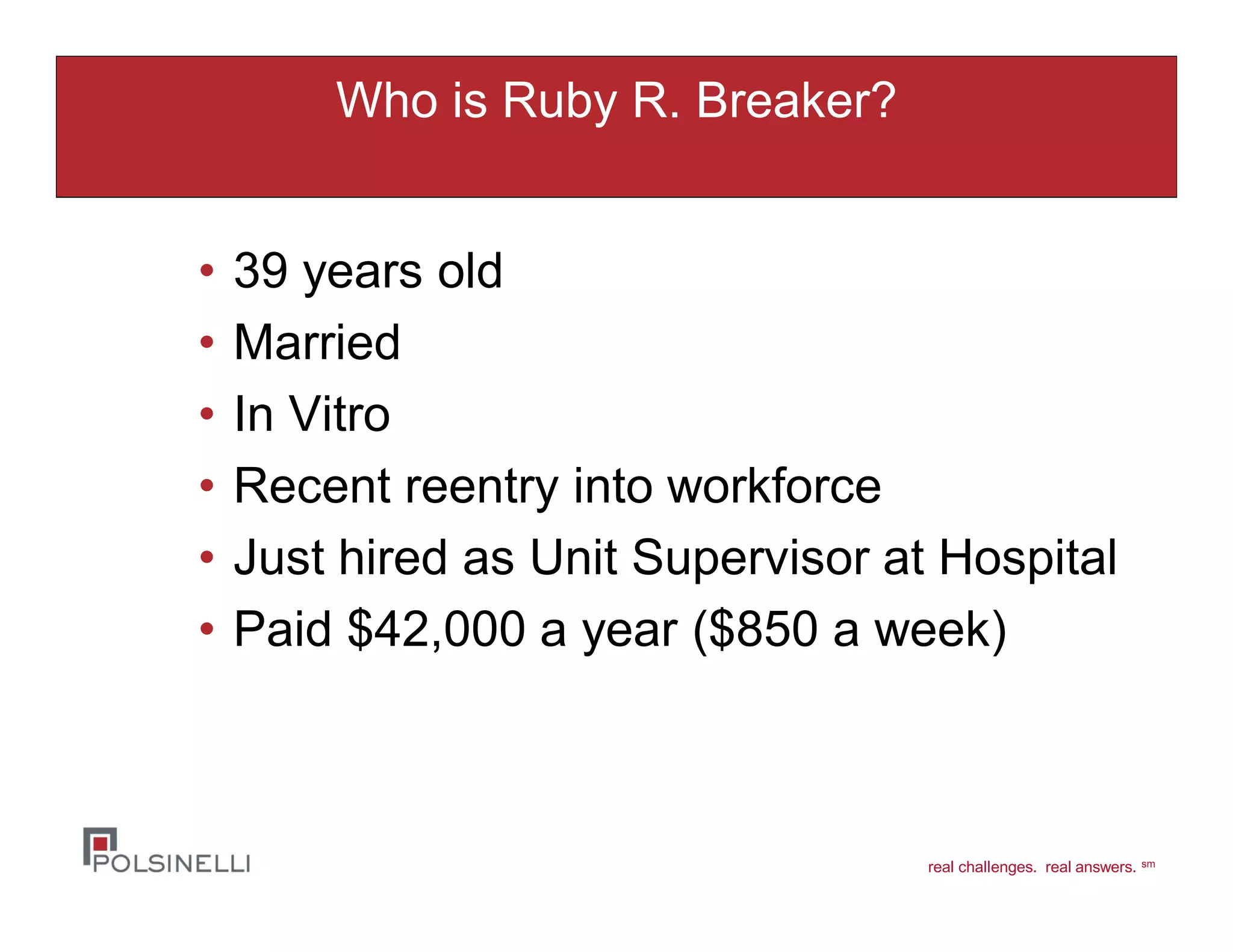 The Ruby Files: Managing the Challenging Employee | PPT