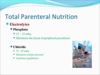 The rudiments of TPN | PPT