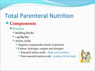 The rudiments of TPN | PPT