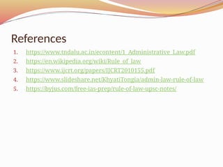 The Rule of Law PPT Final administrative.pptx