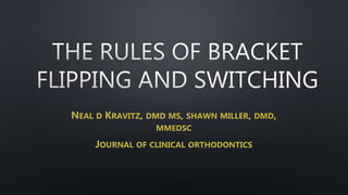 The rules of bracket flipping and switching | PPTX