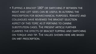 The rules of bracket flipping and switching | PPTX