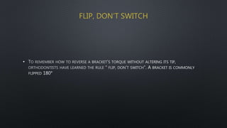 The rules of bracket flipping and switching | PPTX