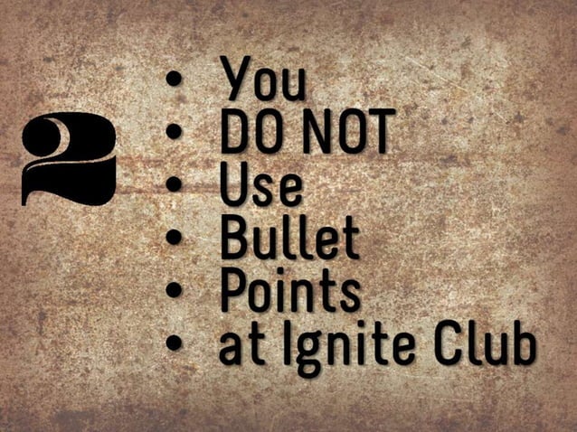 The rules of Ignite club | PPTX