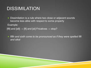 The rules of phonology | PPTX