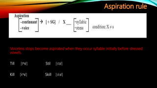 The rules of phonology | PPTX