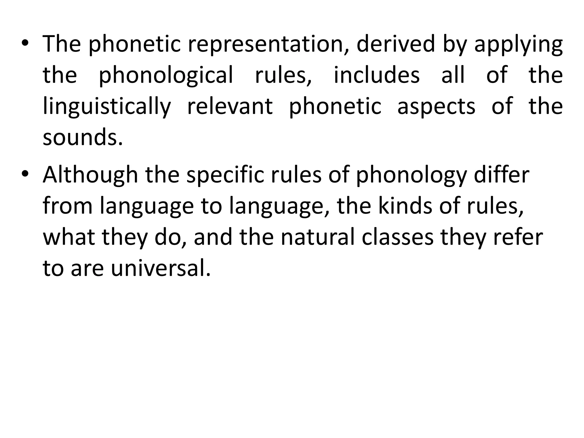 The rules of phonology ms dela torre | PPTX