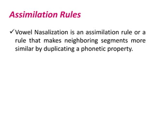 The rules of phonology ms dela torre | PPTX