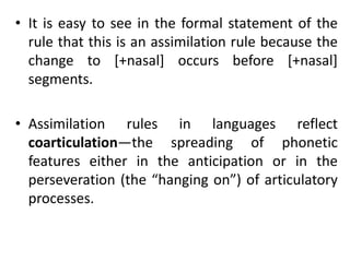 The rules of phonology ms dela torre | PPTX
