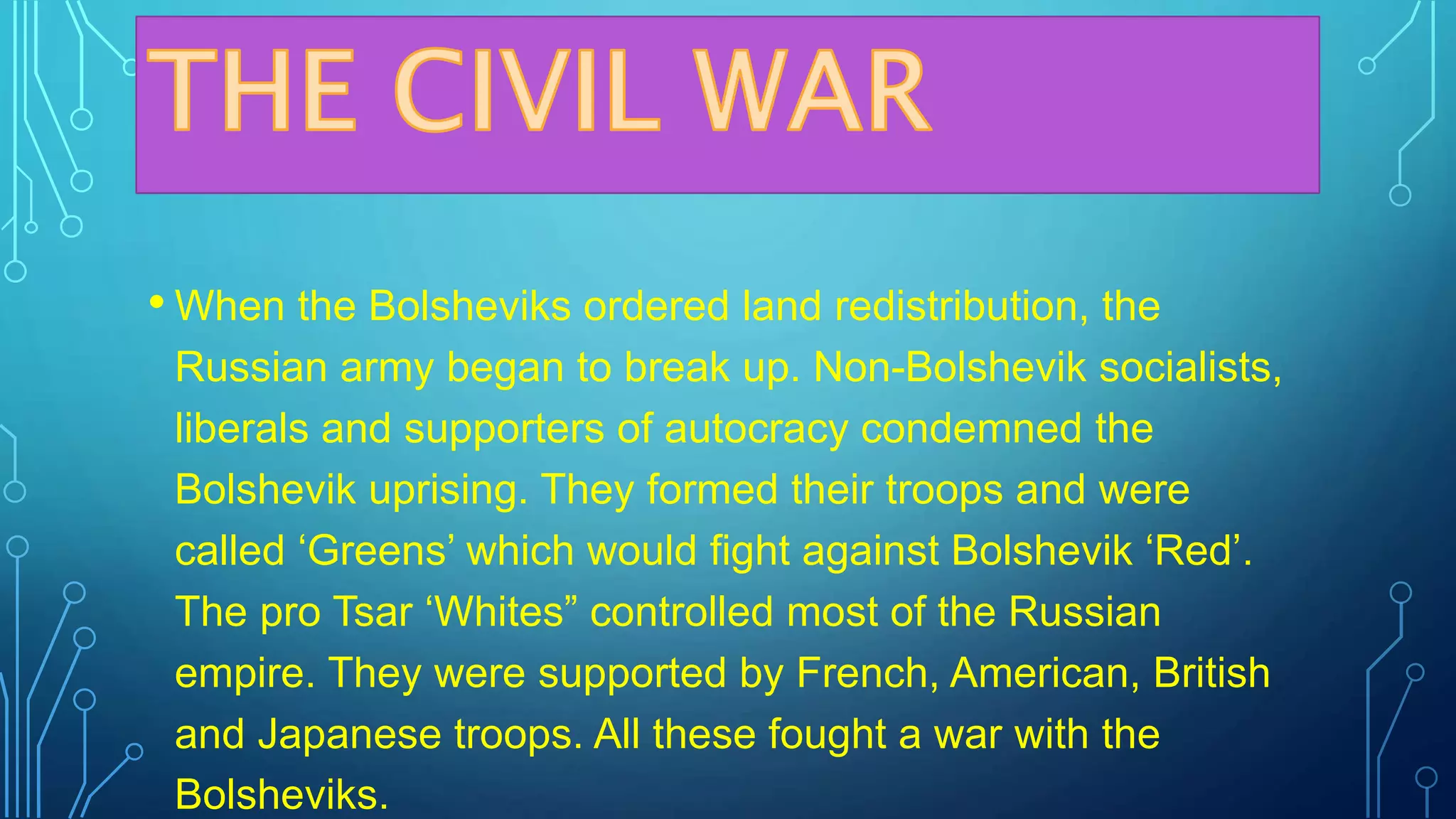 The Russian Revolution | PPTX