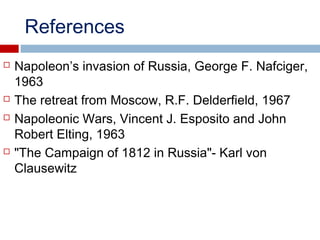 The Russian campaign in 1812 | PPT