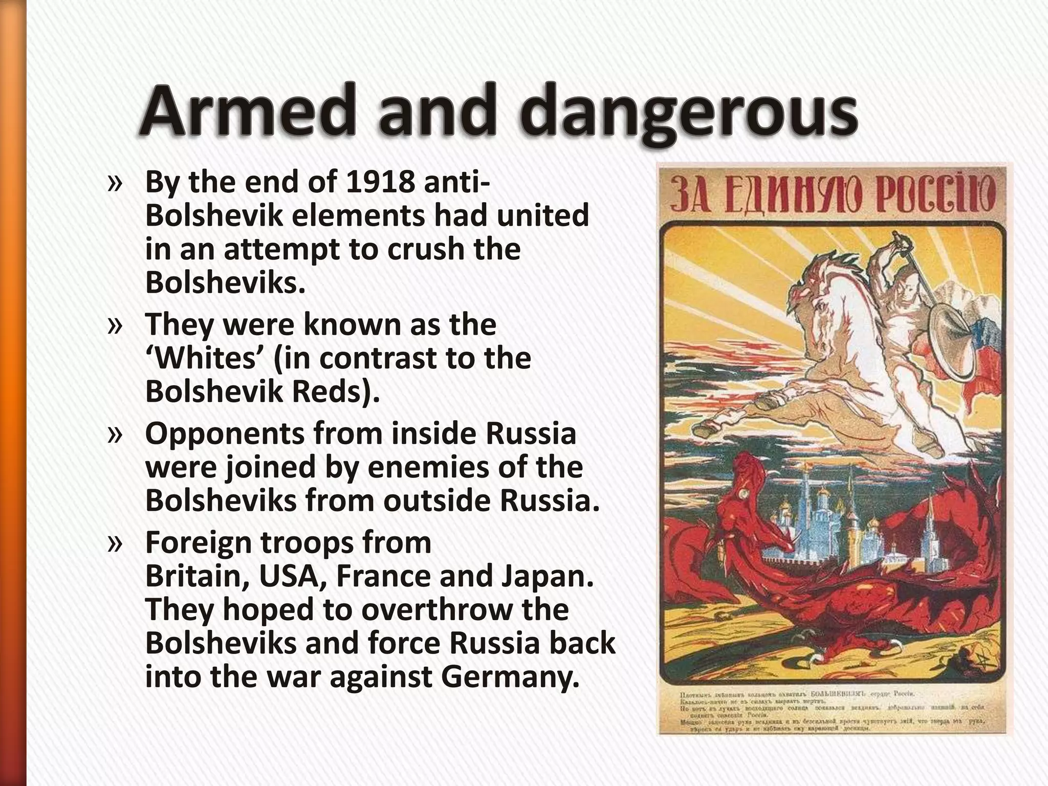 The Russian Civil War | PPTX