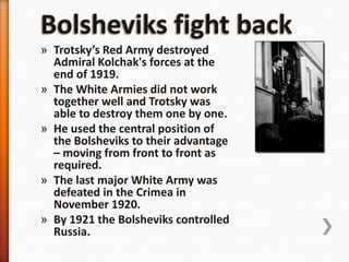 The Russian Civil War | PPTX