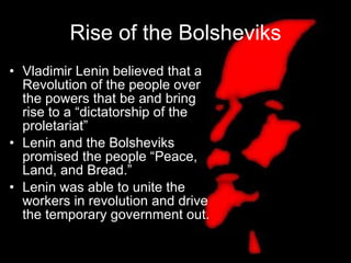 The Russian Revolution | PPT