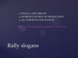 The Russian Revolution | PPT