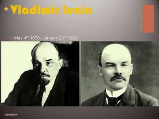 The russian revolution | PPTX