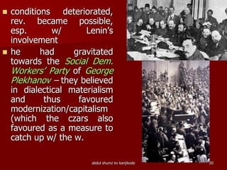 The Russian Revolution, Class 9 , History- lesson:2 cbse | PPT