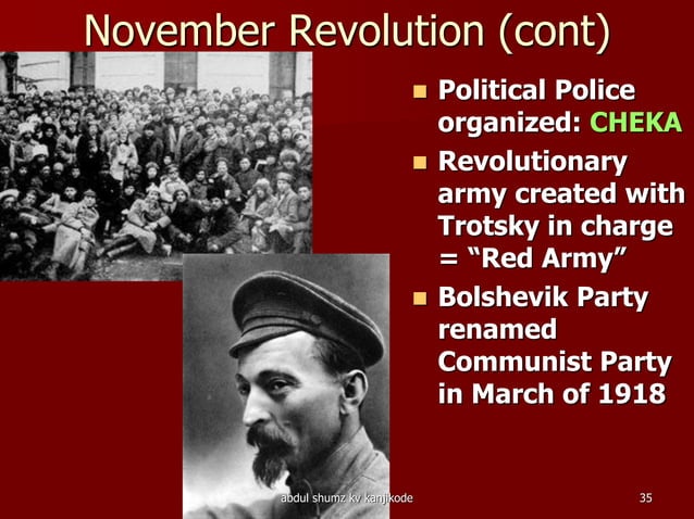 The Russian Revolution, Class 9, History- lesson:2 cbse | PDF