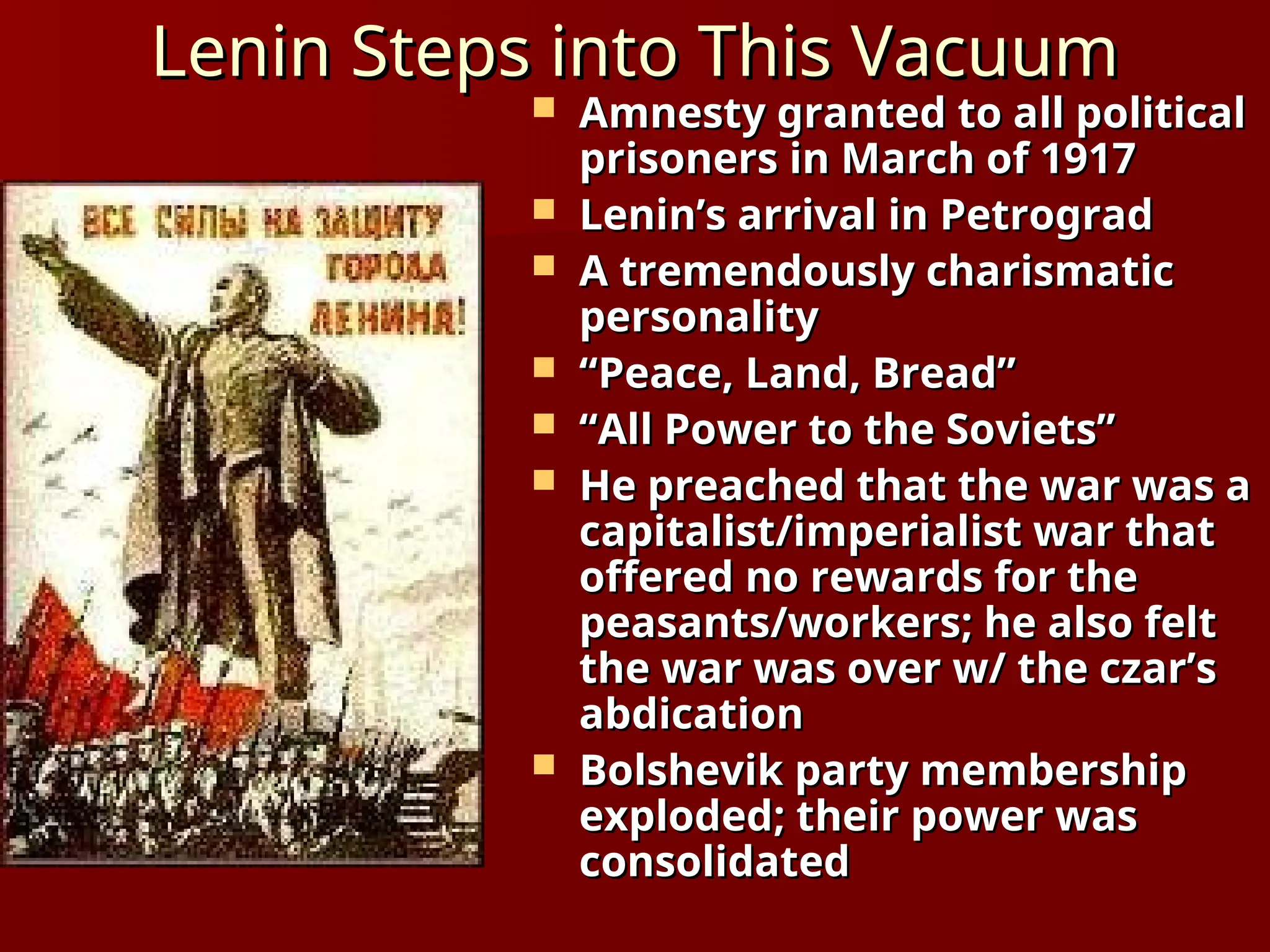 The_Russian_Revolution World war 1 start of communism | PPT