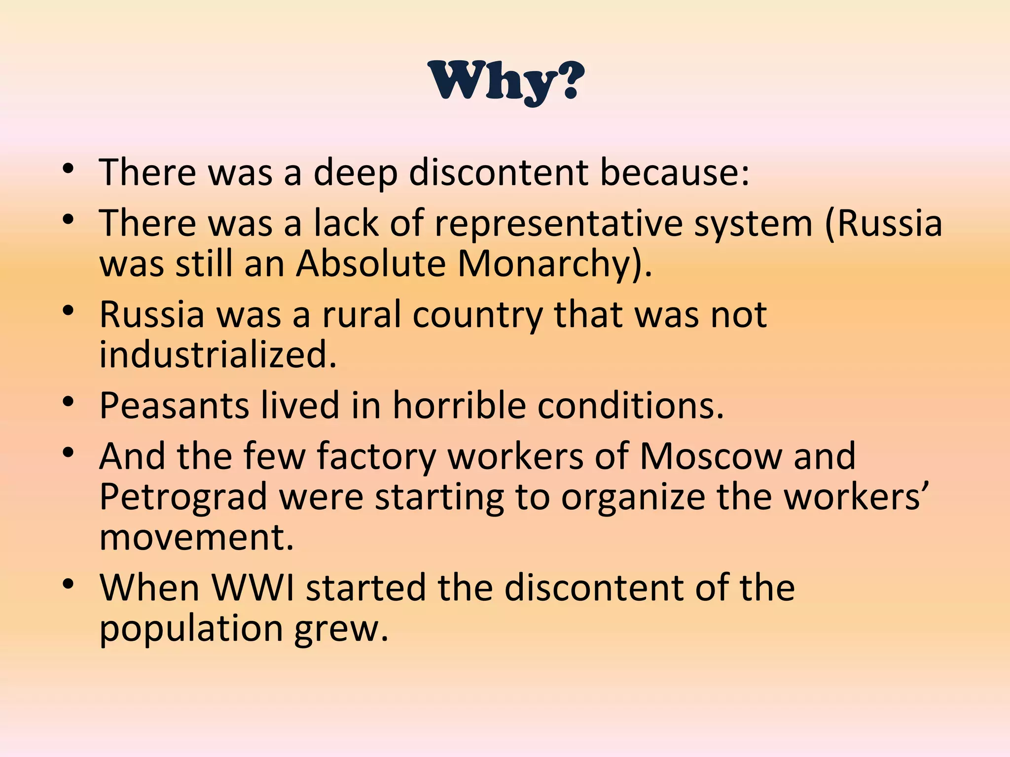 The russian revolution2 | PPT