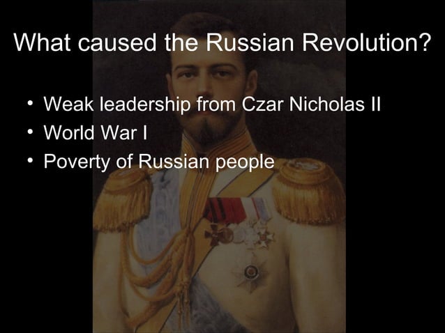 The Russian Revolution Notes | PPT