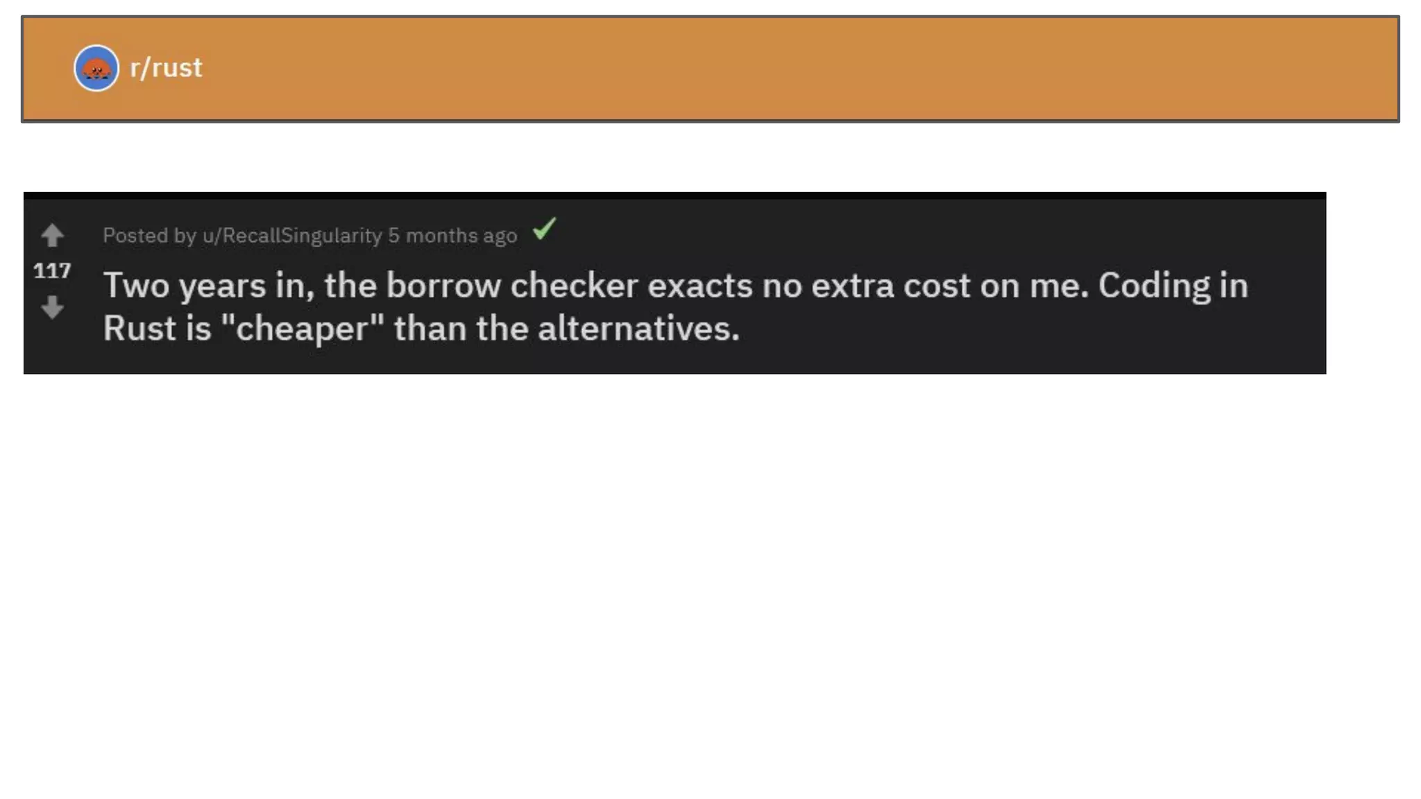The Rust Borrow Checker 