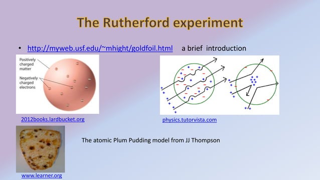 The rutherford experiment | PPTX | Chemistry | Science