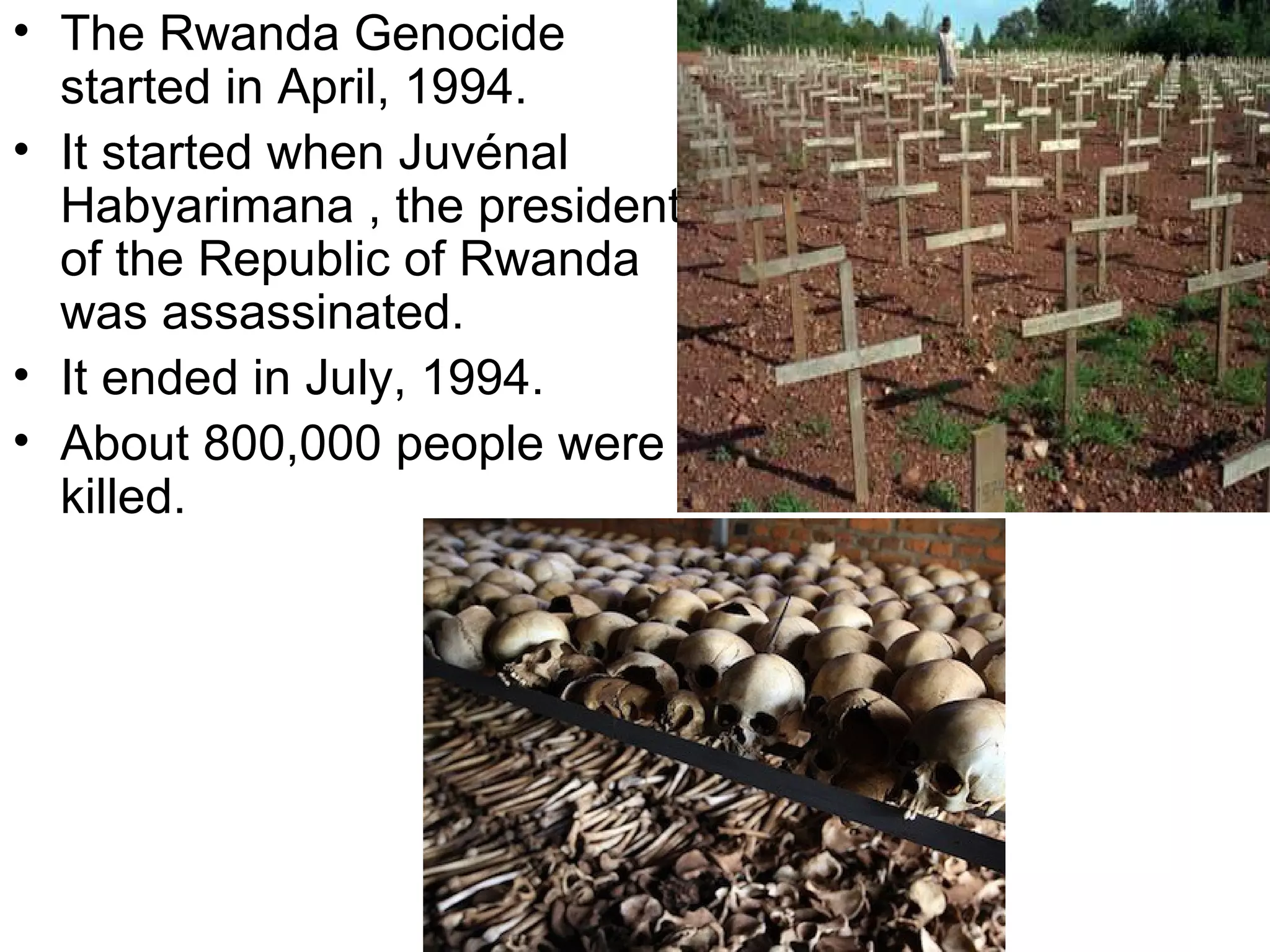 The rwanda genocide | PPT