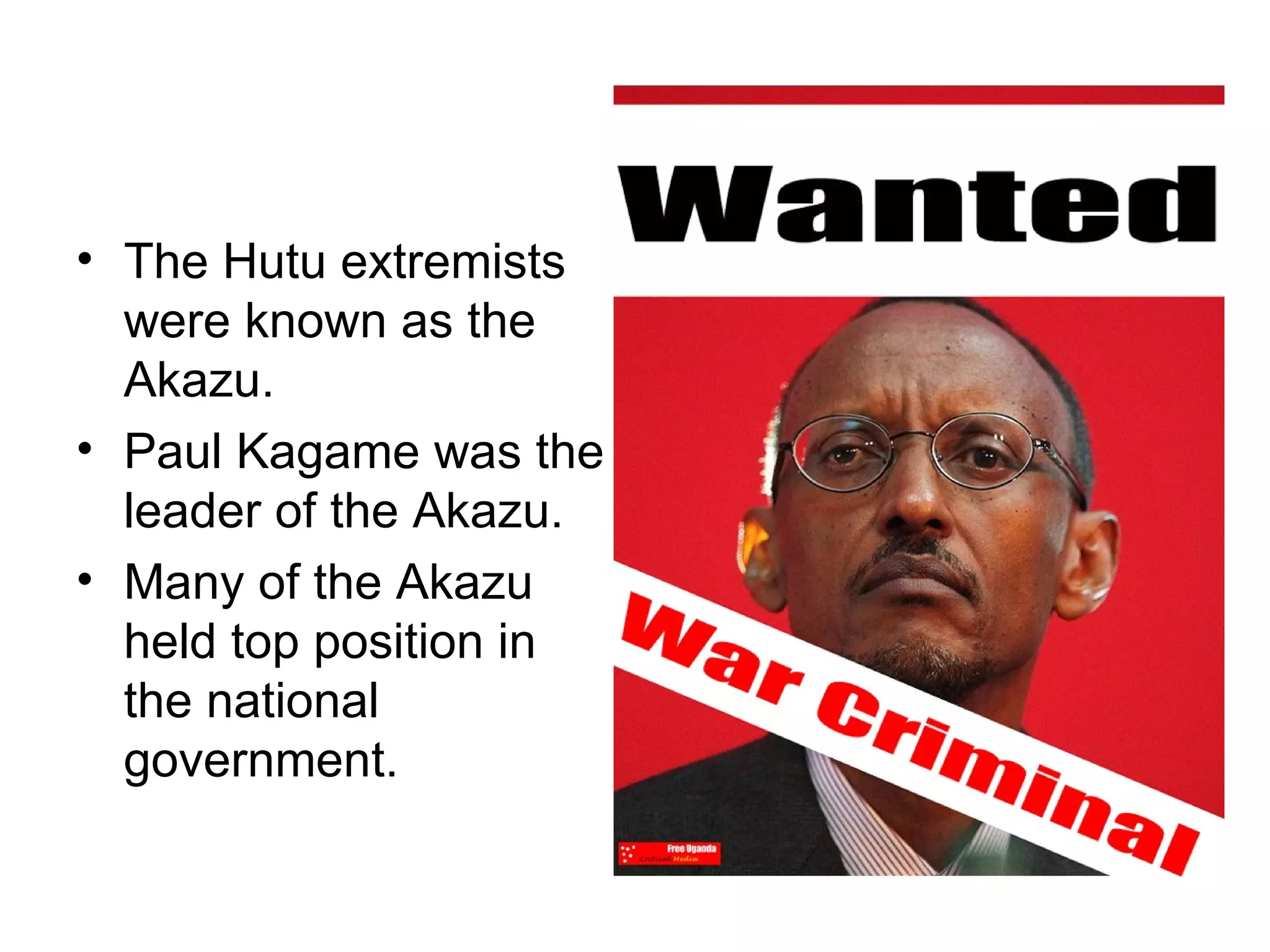 The rwanda genocide | PPT