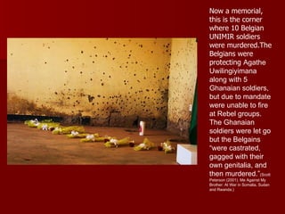 The rwandan genocide | PPT