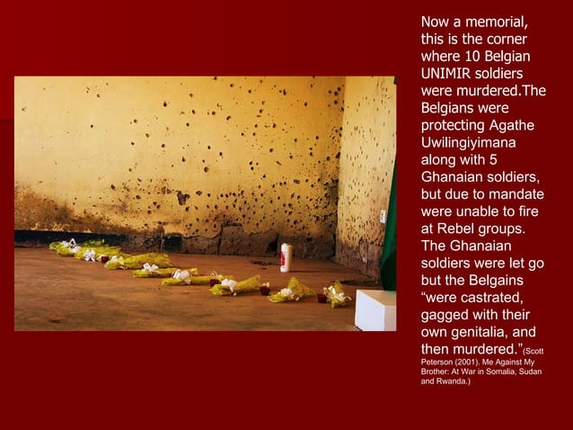 The rwandan genocide | PPT | Death, Injury, or Military Conflict ...