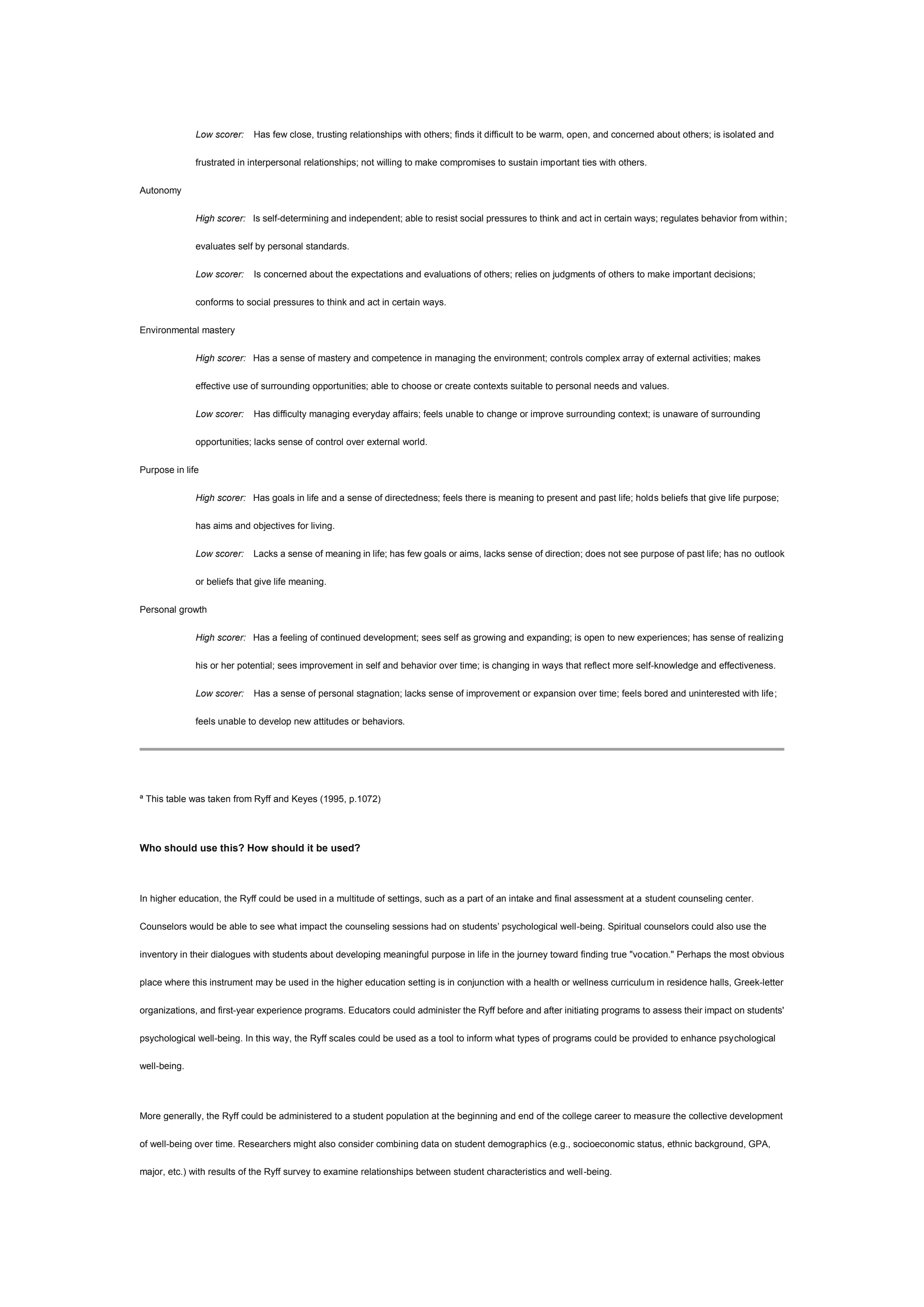 The Ryff Scales of Psychological Well-Being.docx