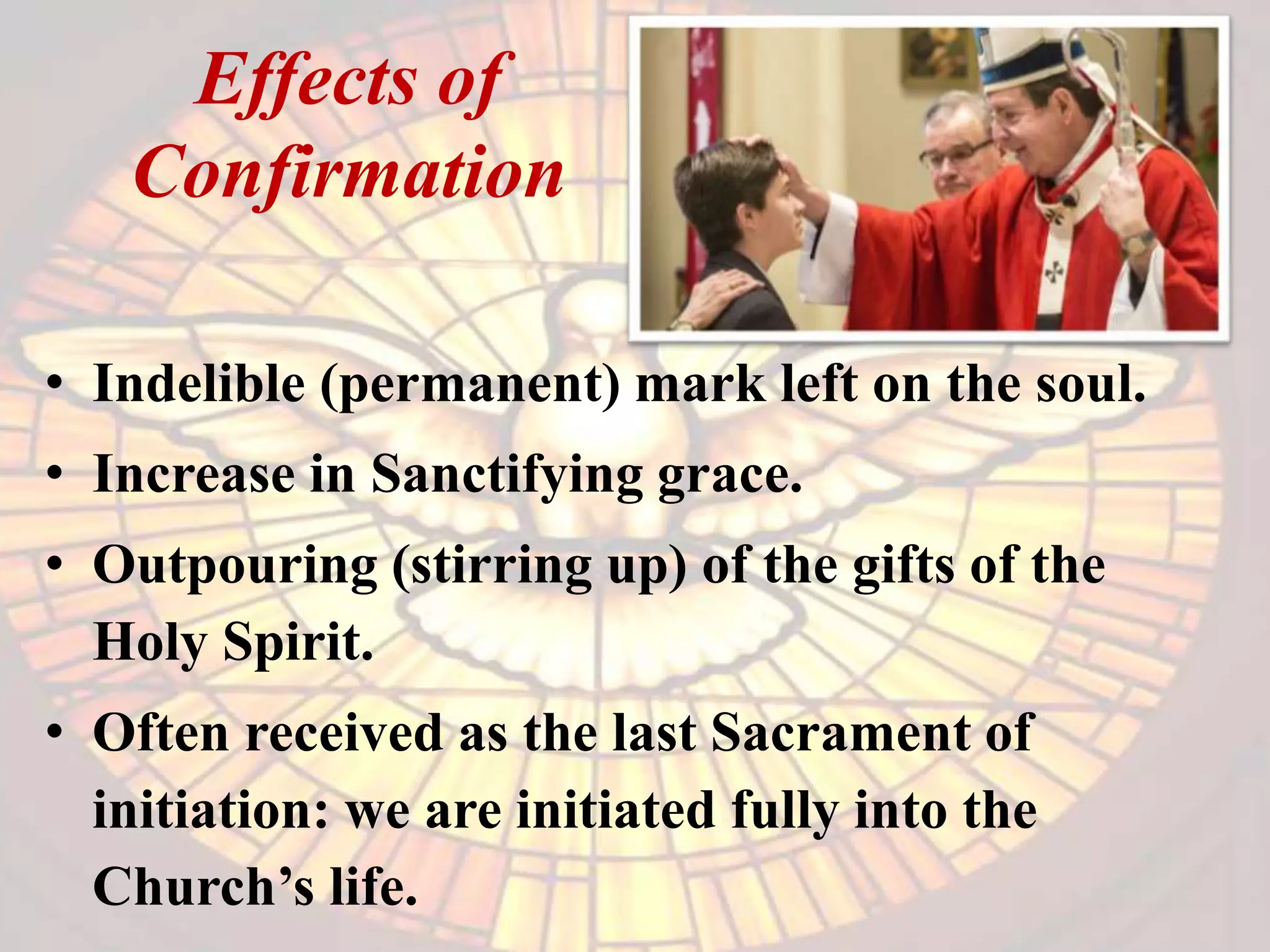 The sacrament of confirmation ppt | PPTX