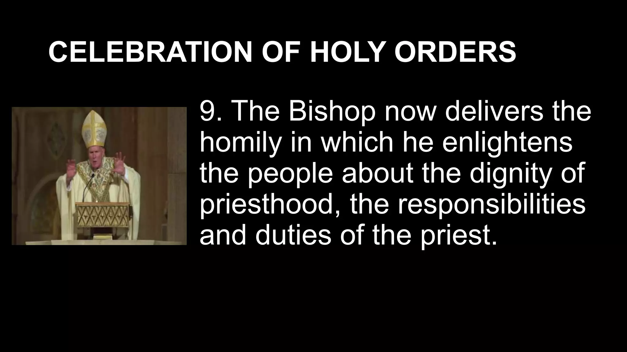 The sacrament of holy orders | PPTX