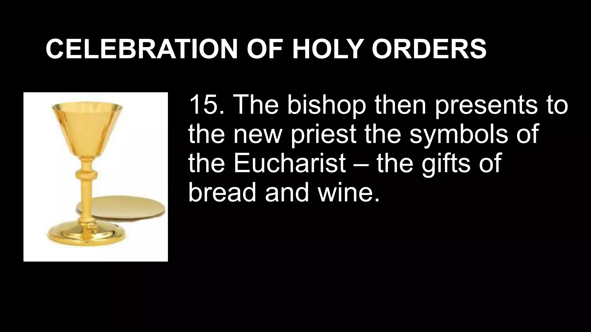 The sacrament of holy orders | PPTX