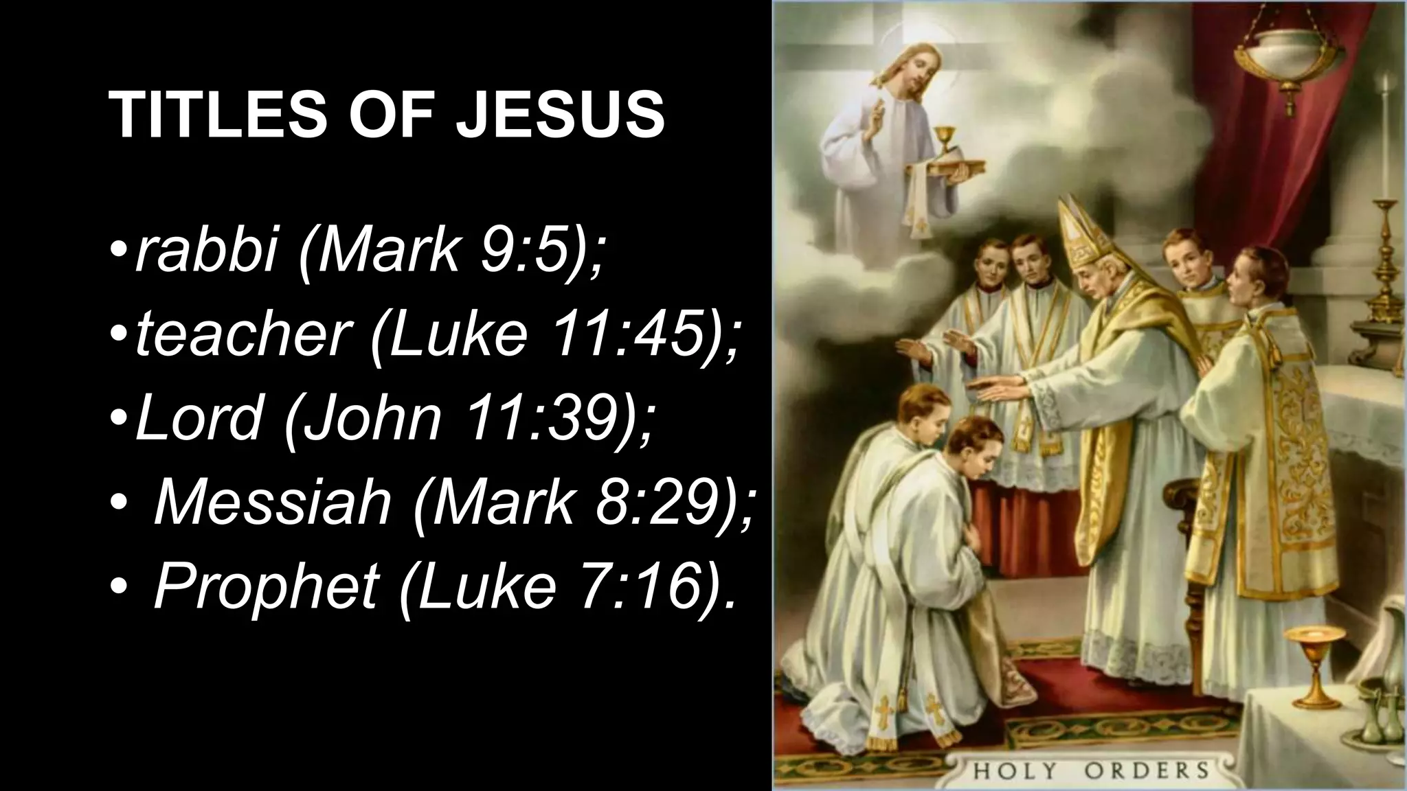 The sacrament of holy orders | PPTX