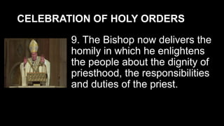 The sacrament of holy orders | PPTX