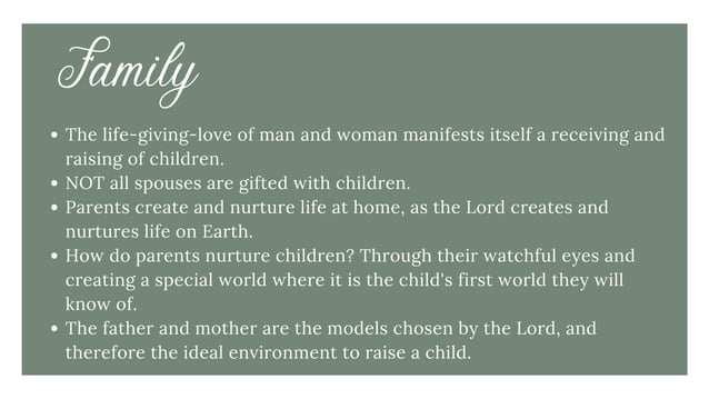 The Sacrament of Marriage Presentation 1 | PDF