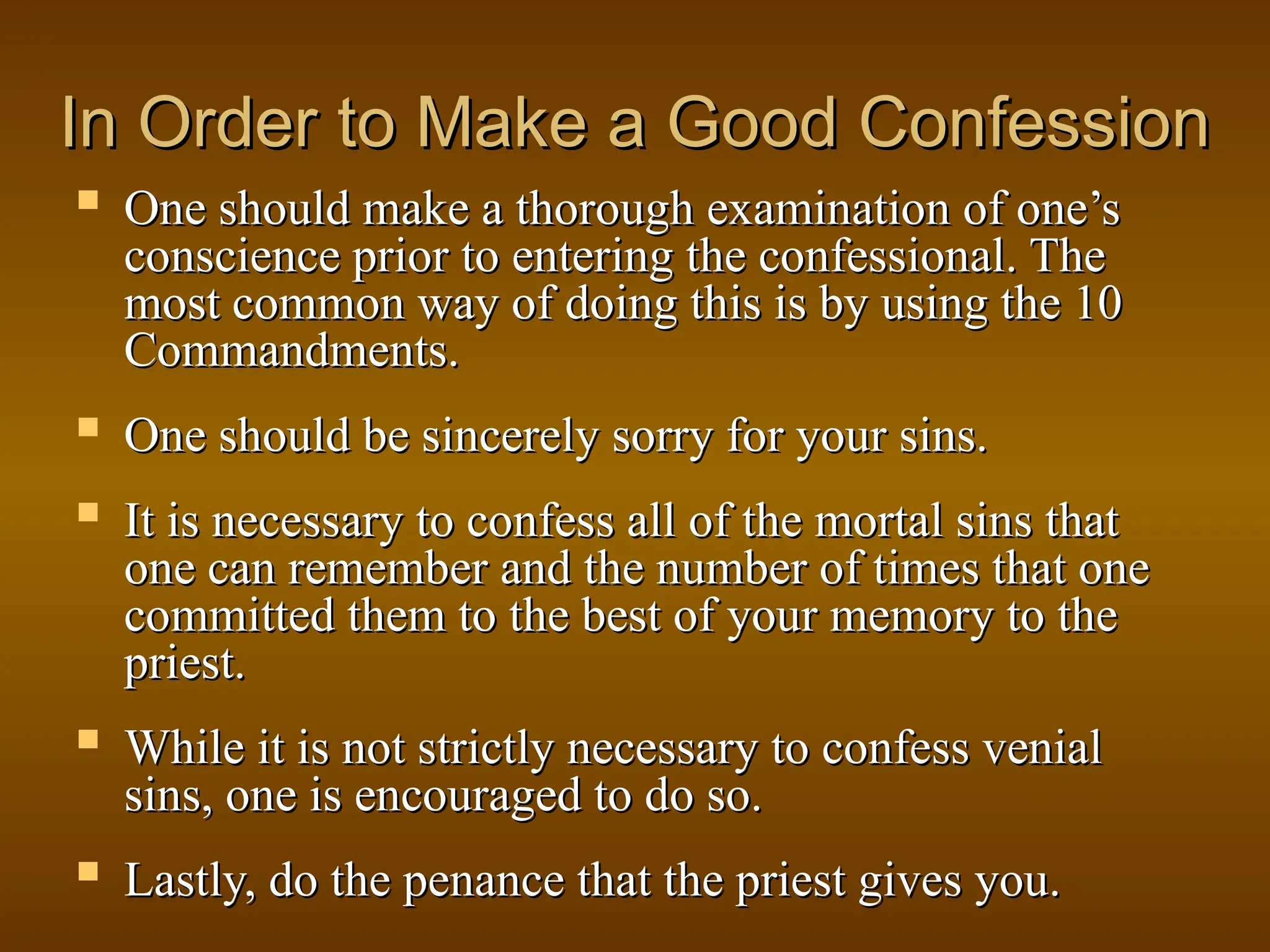 The Sacrament of Reconciliation (Confession).ppt