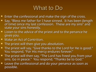 The Sacrament of Reconciliation (Confession).ppt