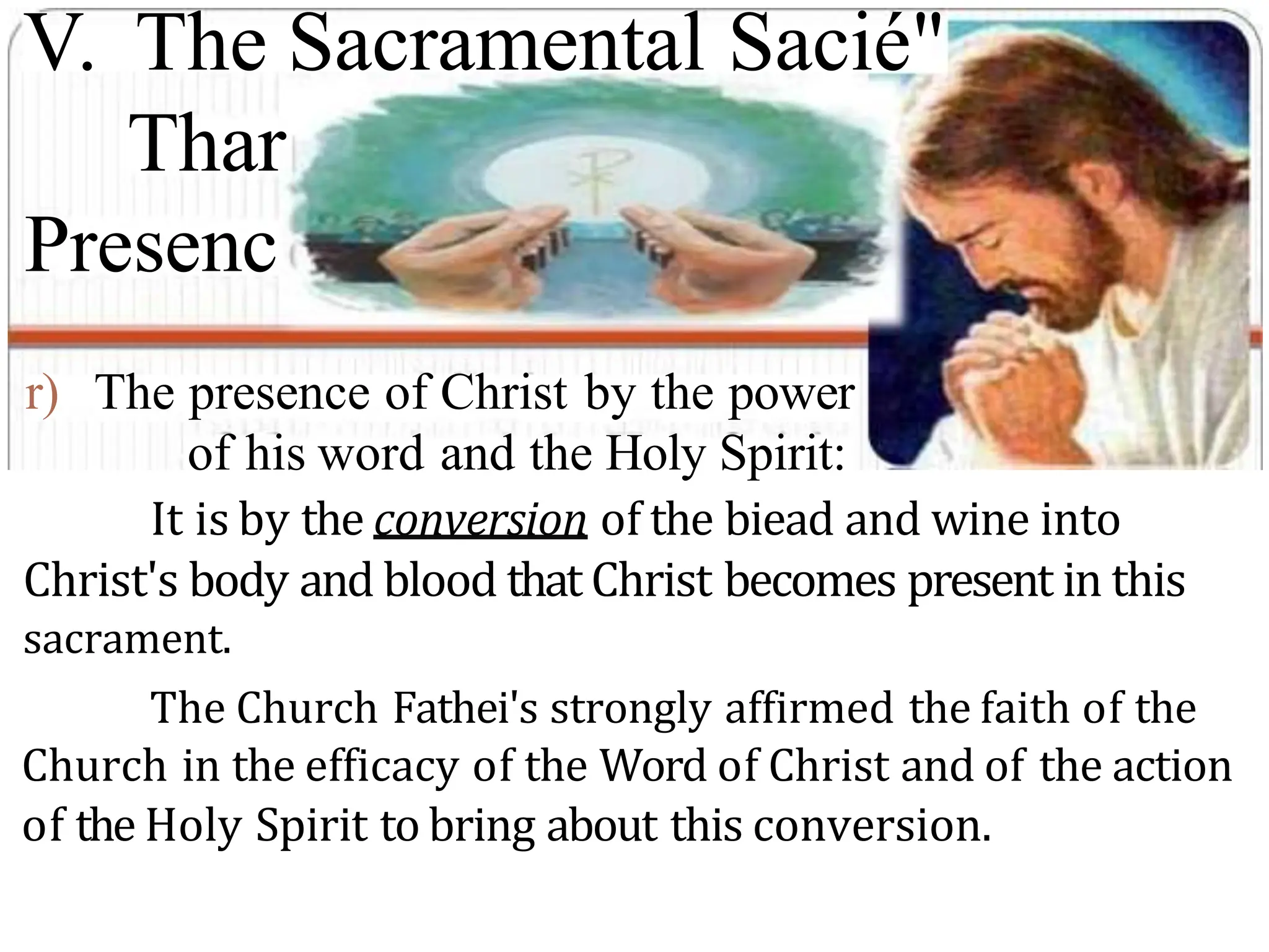 The Sacrament of the Holy Eucharist.pptx