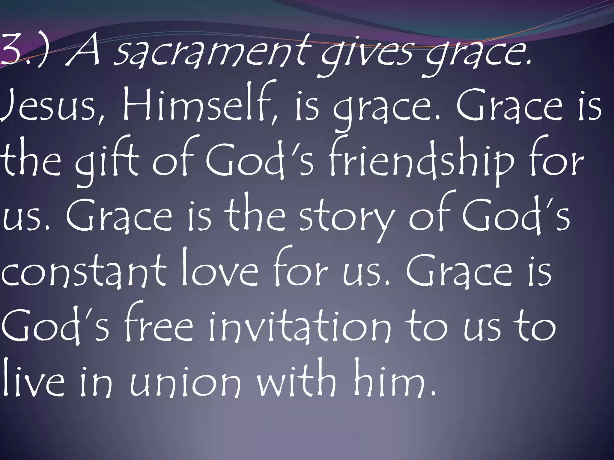 The sacraments | PPTX