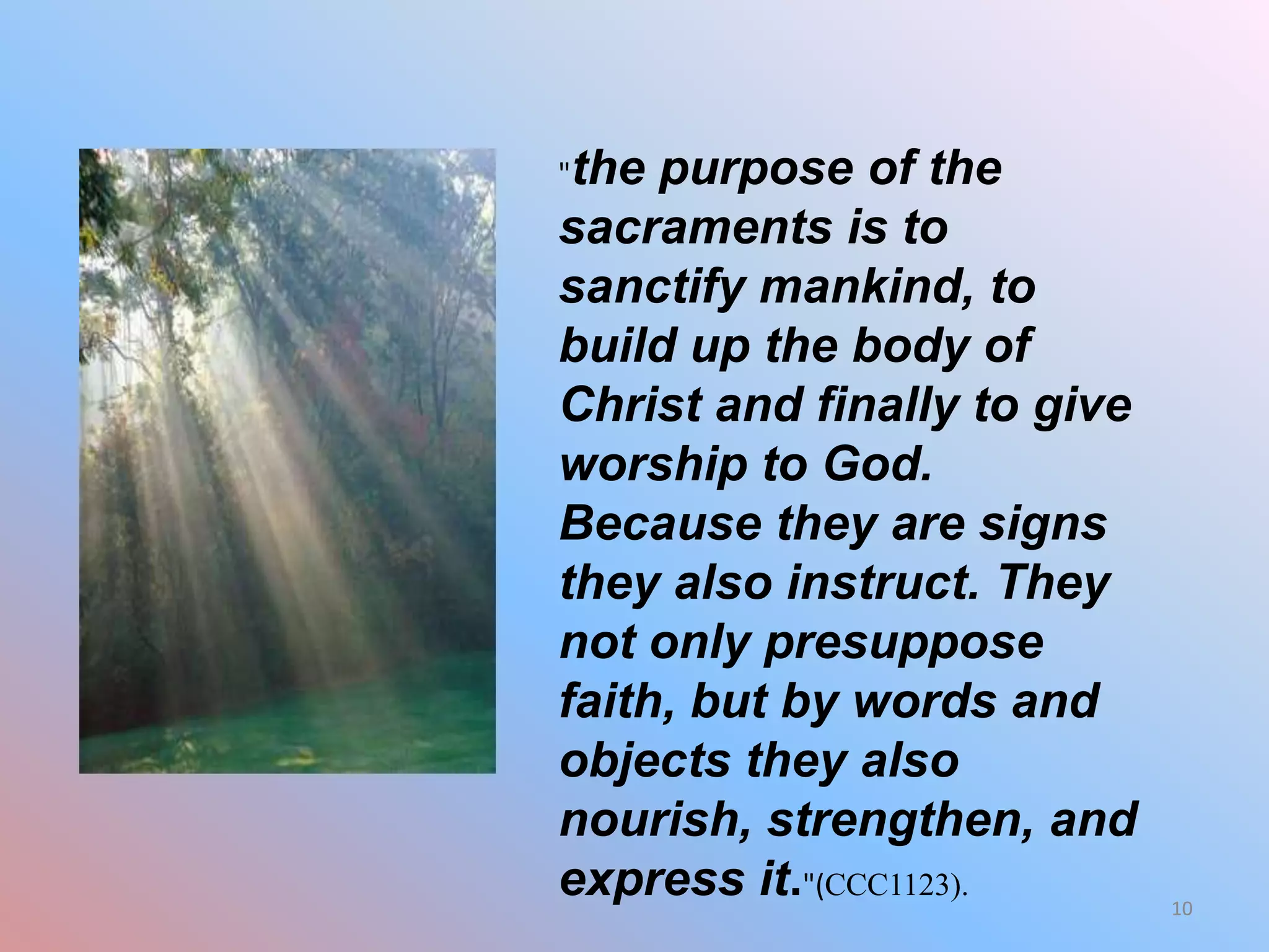 The Sacraments Of Initiation | PPTX