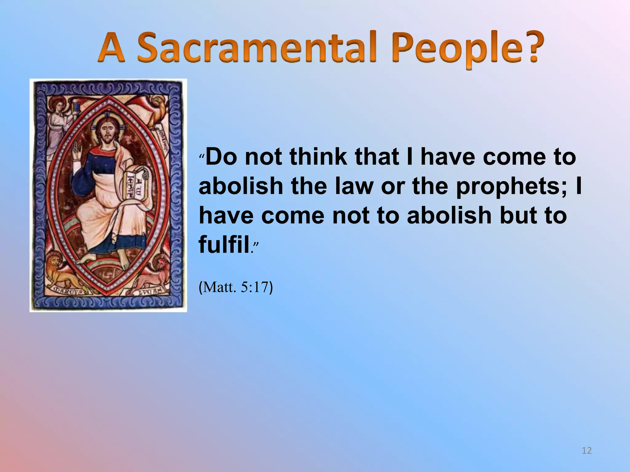 The Sacraments Of Initiation | PPTX