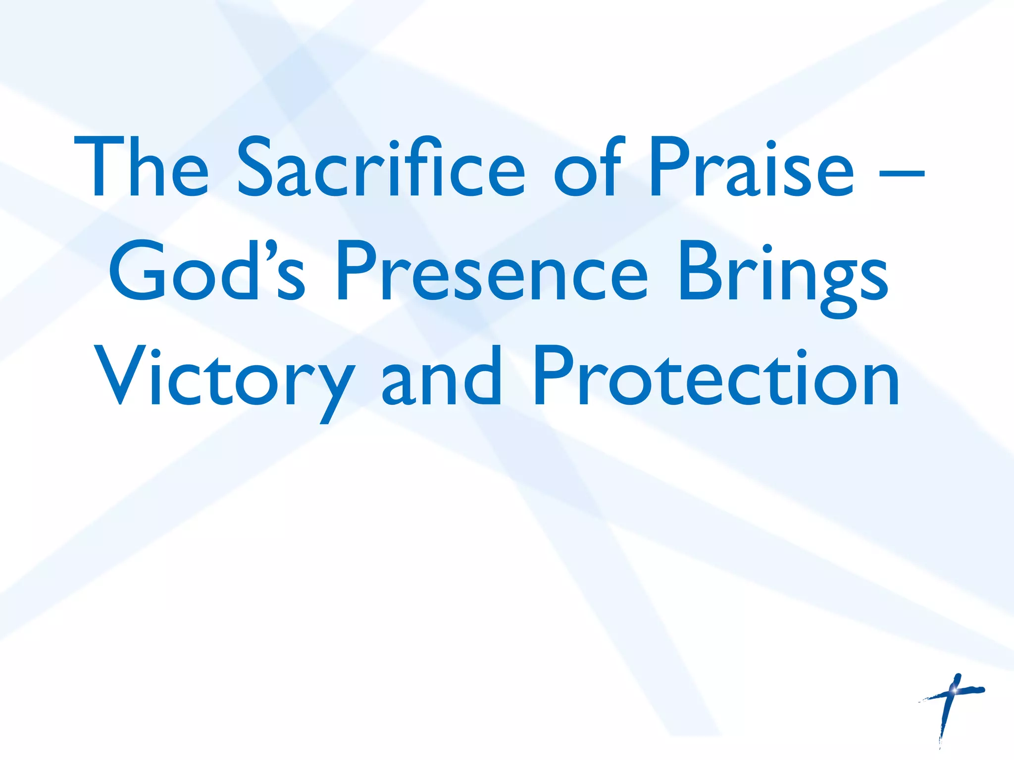 The Sacrifice of Praise | PDF