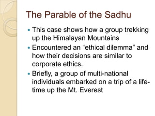 The sadhu | PPTX