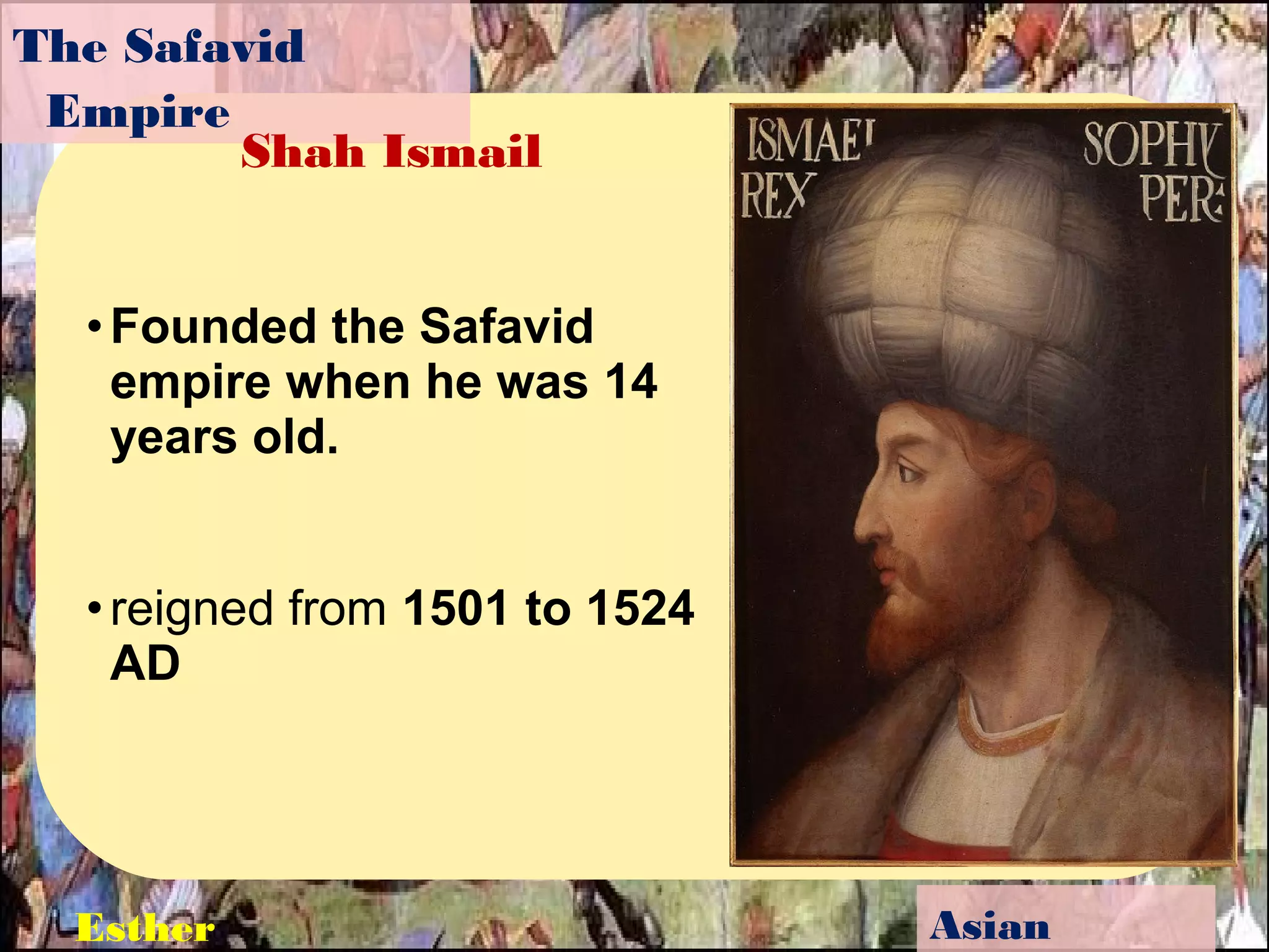 The safavid empire | PPT