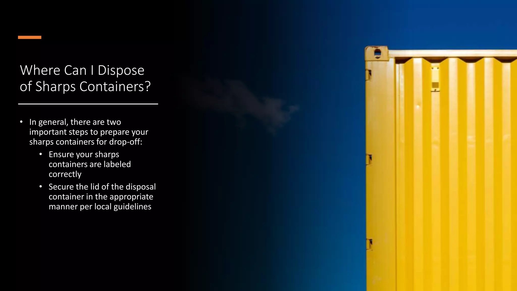 The Safe Handling and Disposal of Sharps.pptx