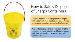 The Safe Handling and Disposal of Sharps.pptx